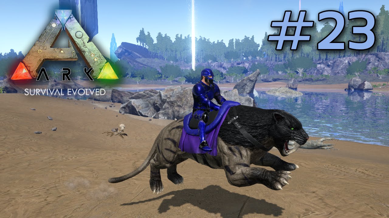 Let's Play ARK #23: Tigre de Dente de Sabre - YouTube