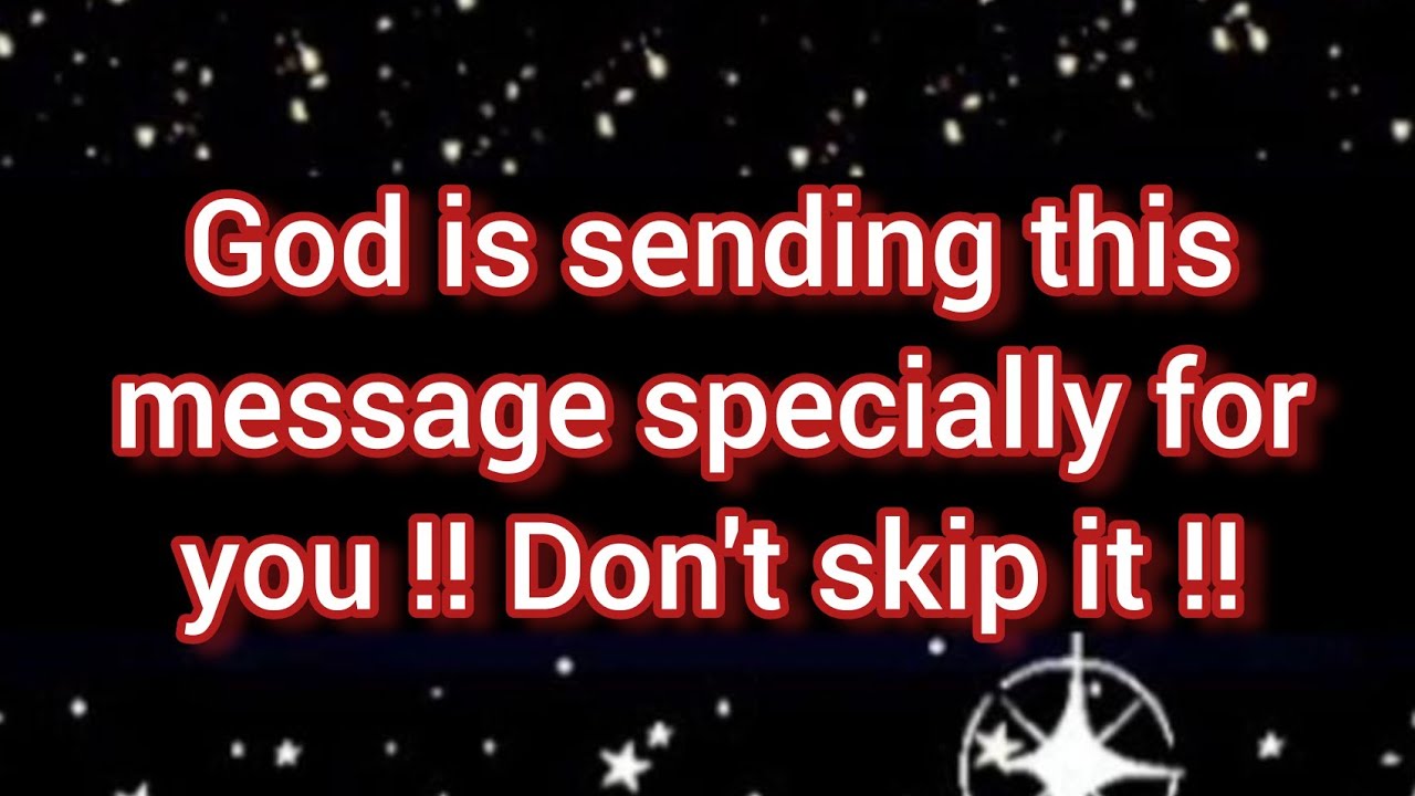🎉 God is sending this message specially for you 💯 God's message for you ...