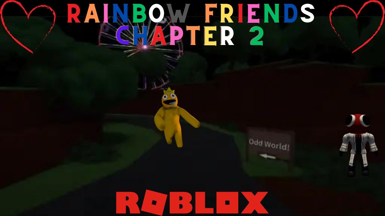 Rainbow Friends Saga: Chapter 2 - Chased by Yellow in Roblox Adventure ...