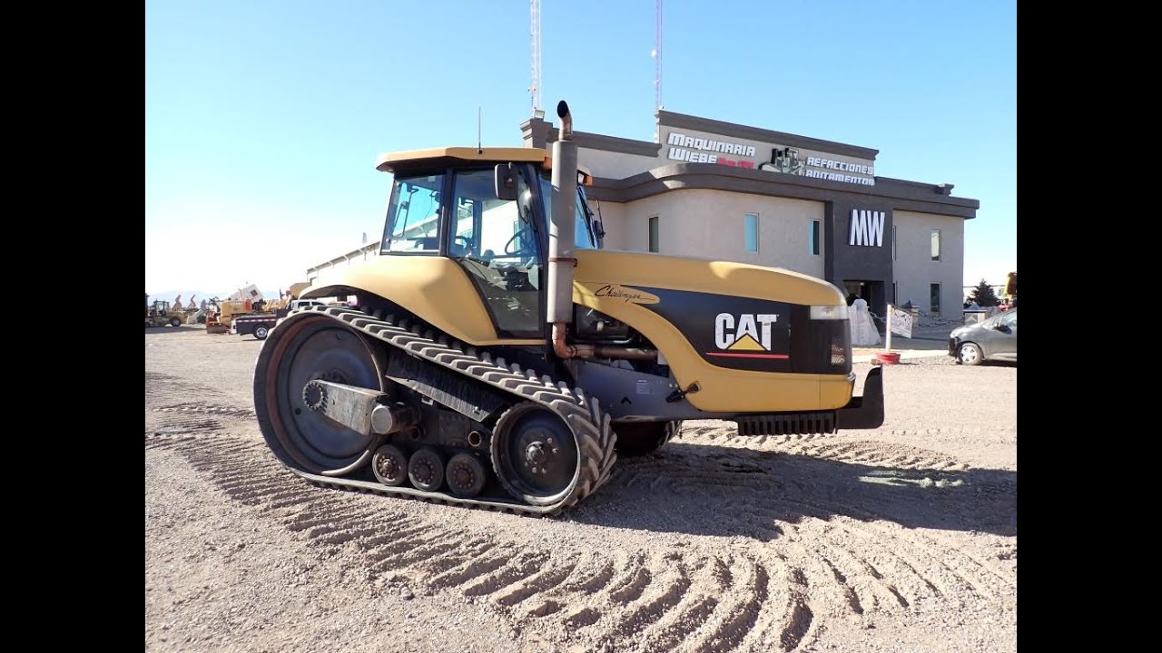 TRACTOR CAT CHALLENGER 55 - YouTube