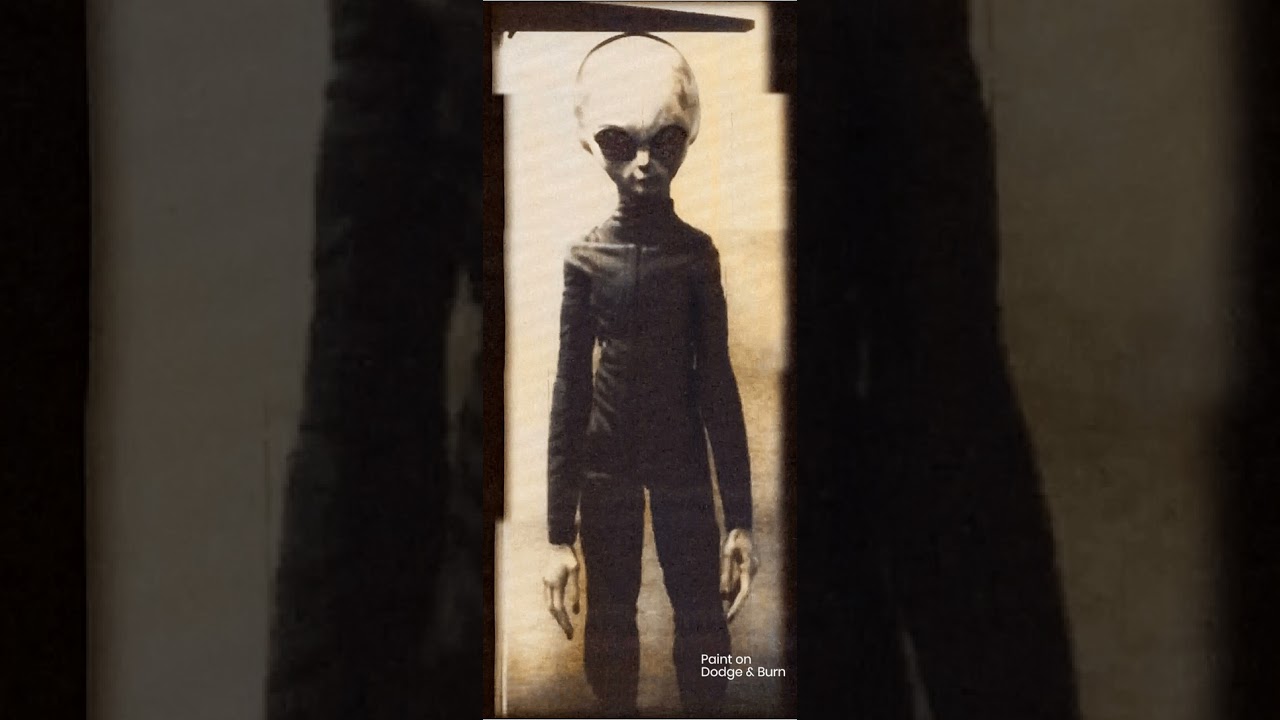 Инопланетяин "Тощий Боб" в разных спектрах. / Alien "Skinny Bob" in ...