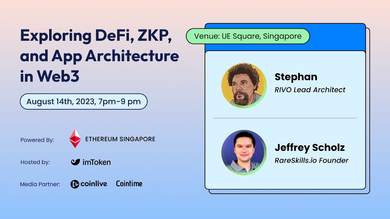 Ethereum DApp Architecture and Token Design | imToken Singapore Meetup ...
