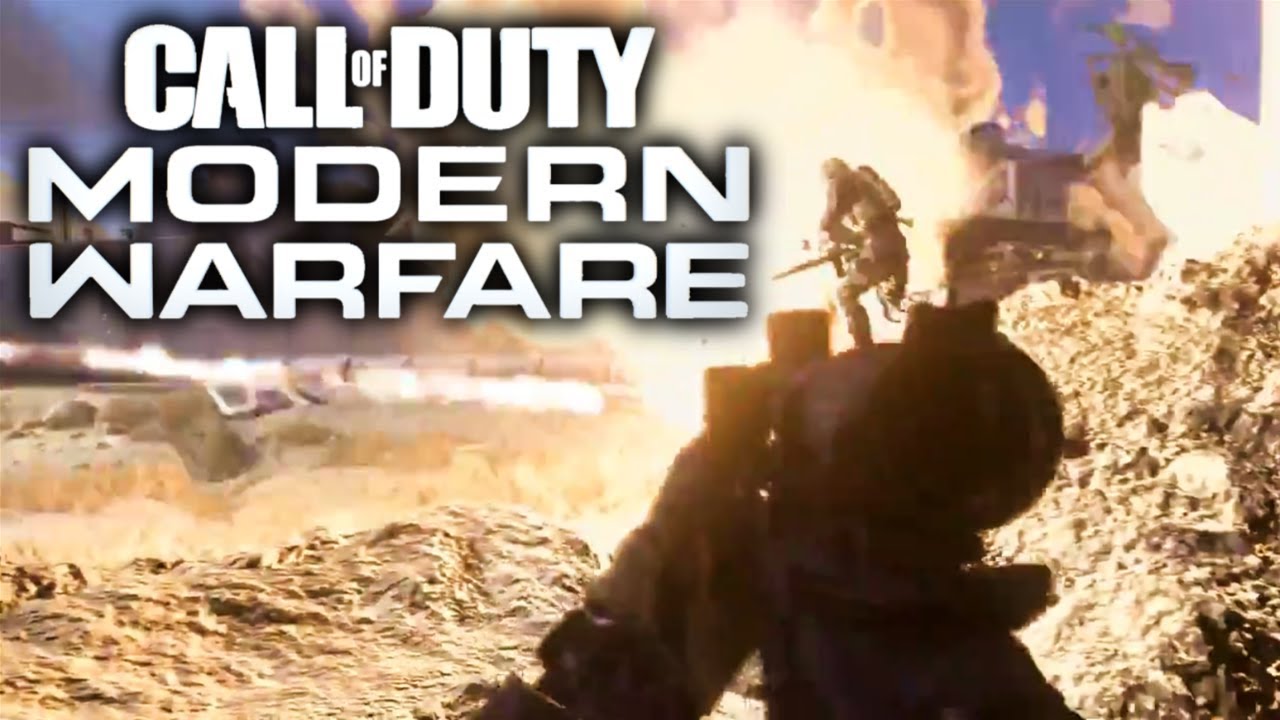 Call of Duty Modern Warfare Multiplayer Reveal Trailer! Modern WARFARE ...