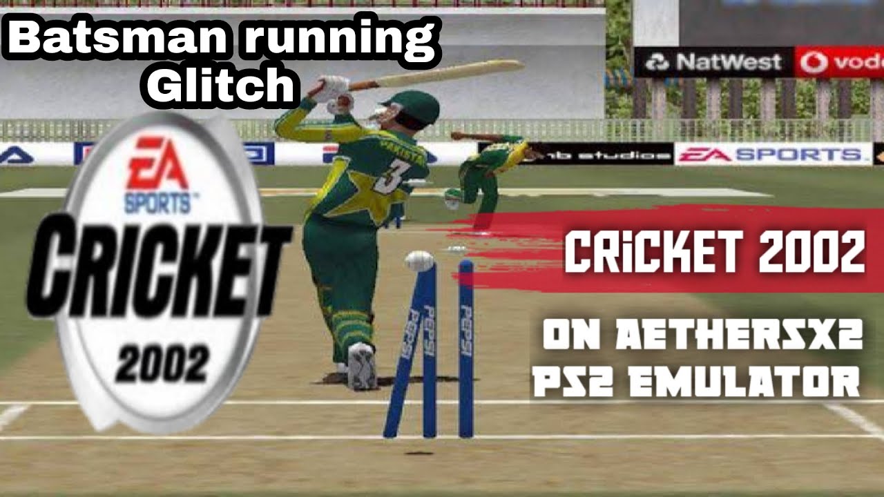 Cricket 2002 | running glitch in Aethersx2 ps2 emulator | #aethersx2 ...