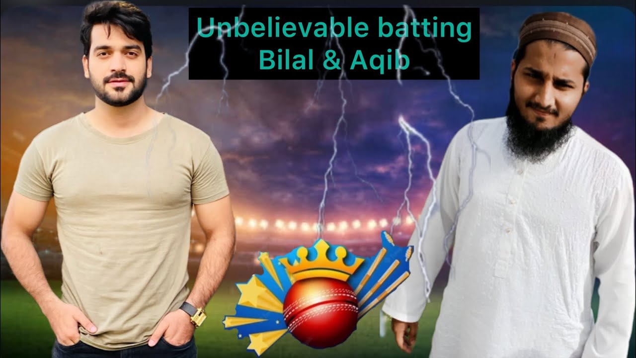 Unbelievable batting Bilal khan & Aqib mulla (47) 30balls. #bilalkhan # ...