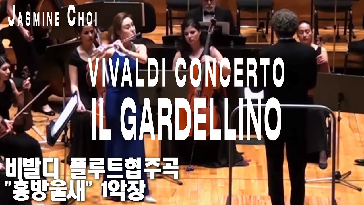Vivaldi Concerto "Il Gardellino" in D Major 1st mov for Flute and Orch ...