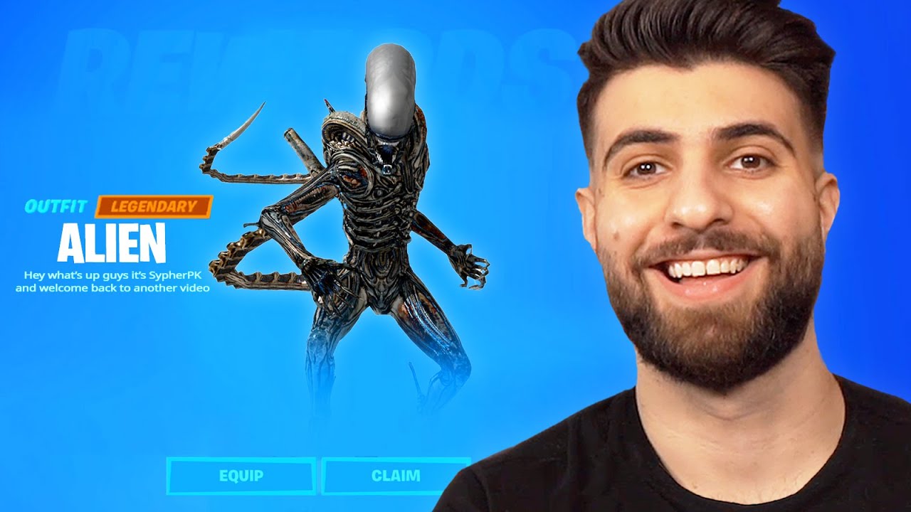 ALIEN in Fortnite! - YouTube