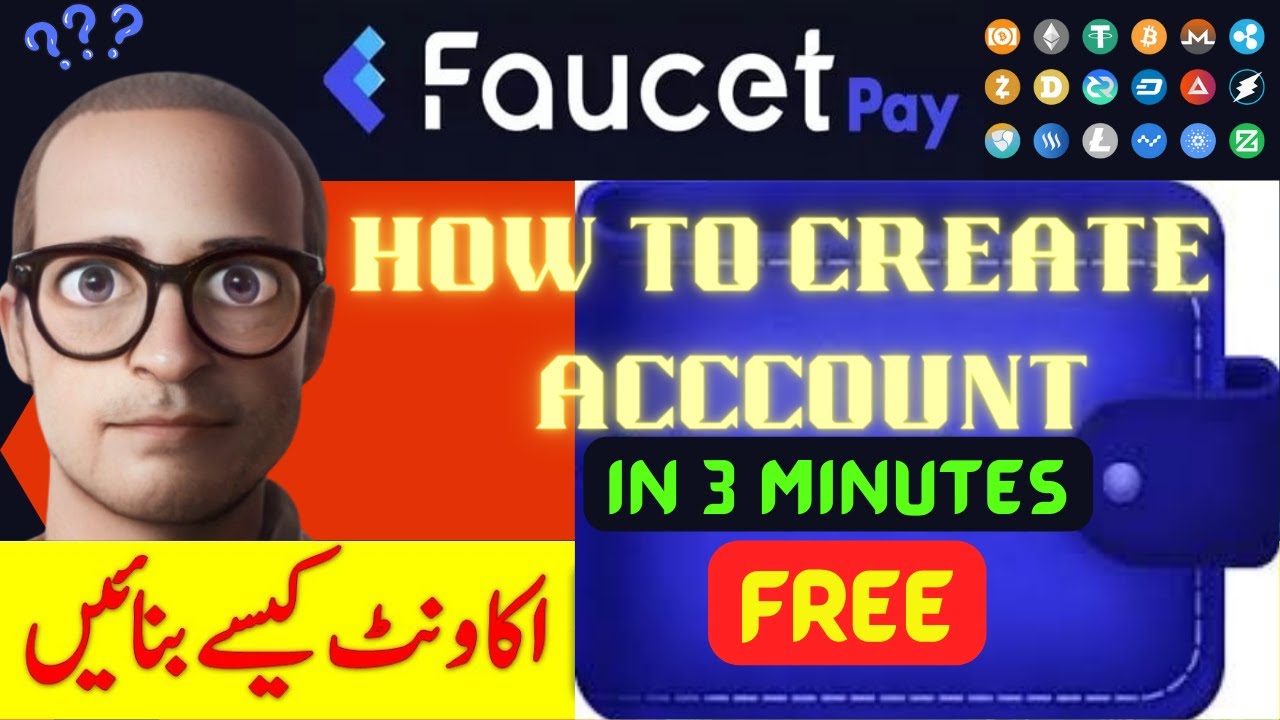 faucetpay signup new 2024 - YouTube