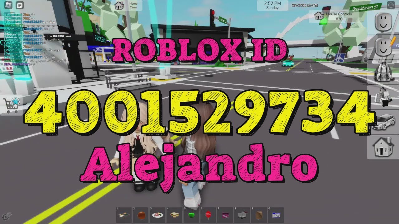 ALEJANDRO Roblox Song Codes - YouTube