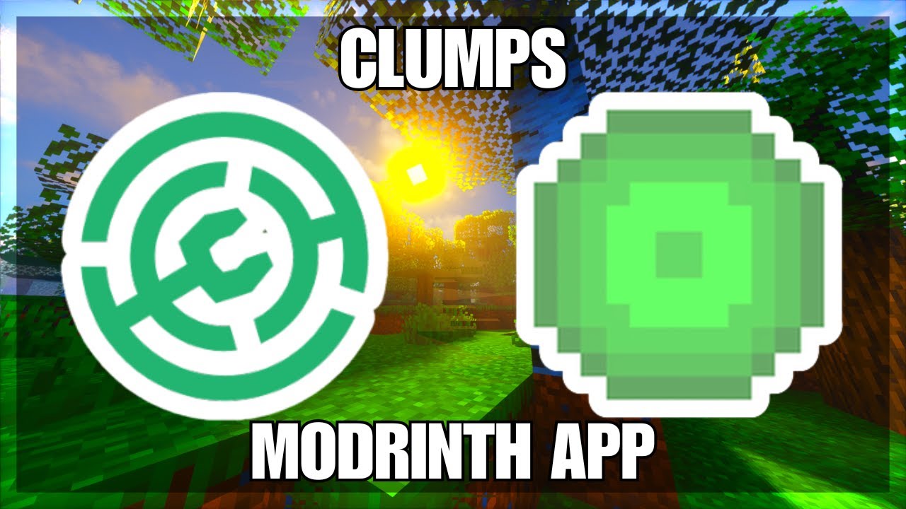 How To Download And Install Clumps On Modrinth App For Minecraft 1.21.7 ...