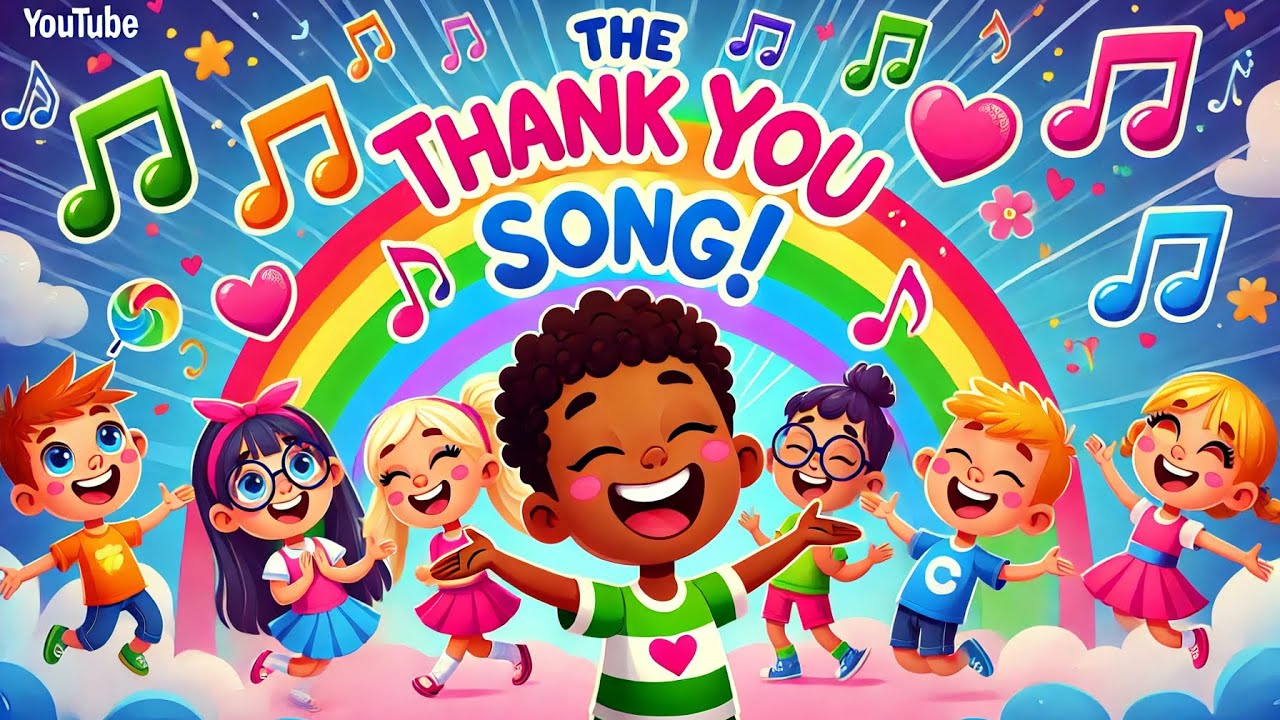 The Thank You Song! | Fun & Educational Kids Song About Gratitude - YouTube