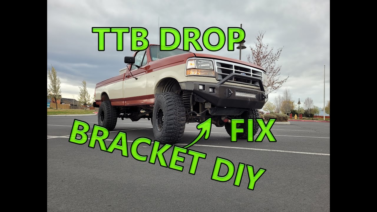 1995 f150 TTB drop bracket FIX - YouTube