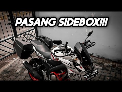 PASANG SIDEBOX GIVI E22 DI NEW VIXION ADVANCE | Review dan Pemasangan ...