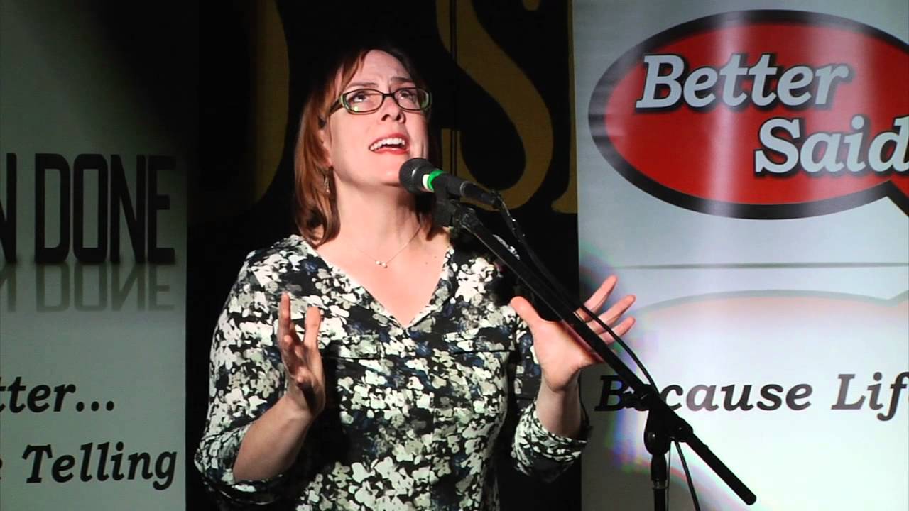 Jessica Robinson at Better Said Than Done Storytelling - YouTube