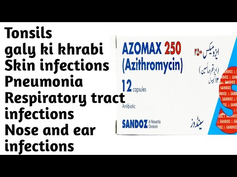 Azomax capsules uses |Azomax tablet uses| AZITHROMYCIN uses , side ...