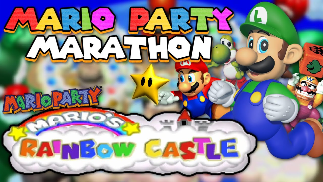 Mario Party Marathon (Episode 1 - Mario's Rainbow Castle) - ZakPak ...