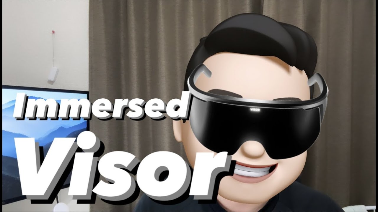 【ブラックフライデー】 Immersed Visor をひたすら推しまくる！！！ VR AR 4K - YouTube
