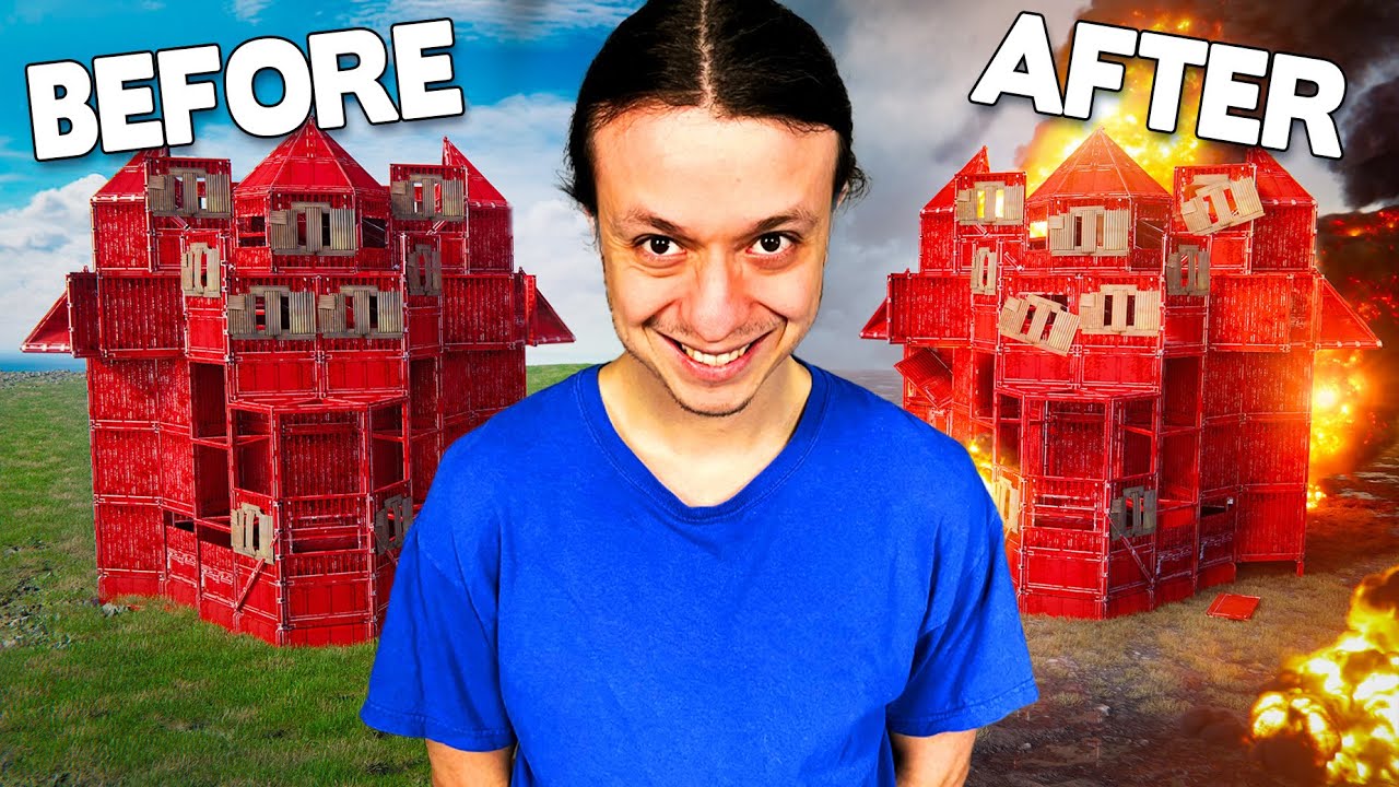 I Destroyed an ENTIRE Village in Rust... - YouTube