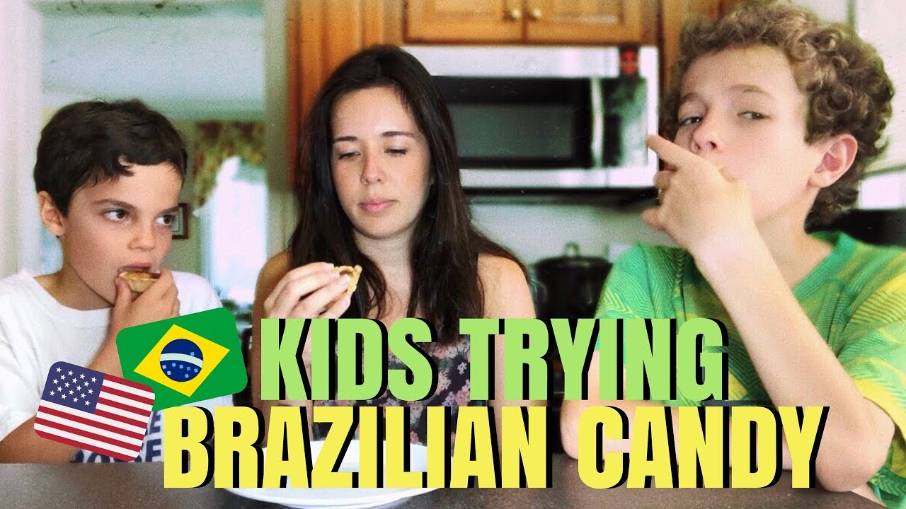 AMERICAN KIDS TRYING BRAZILIAN CANDY - YouTube