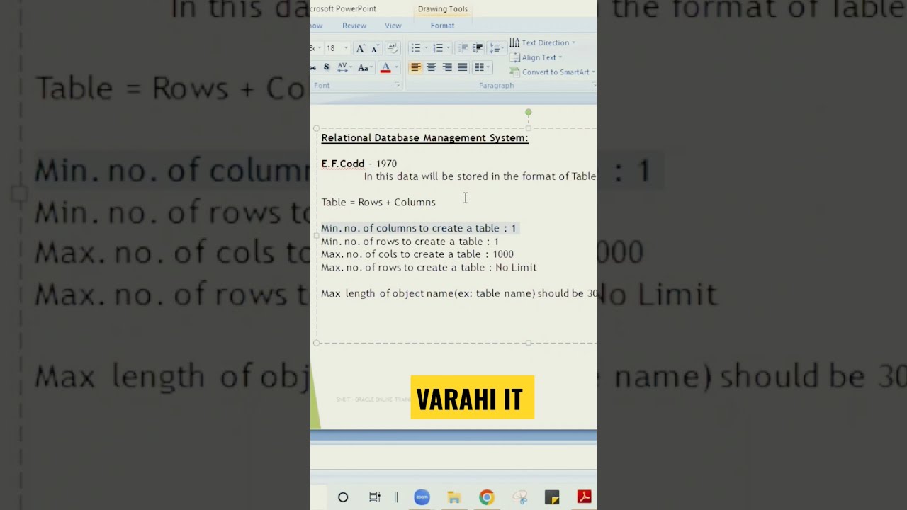 Can I Drop All The Columns In A Table Oracle SQL VARAHI IT YouTube Can I Drop All The Columns In A Table Oracle SQL VARAHI IT YouTube