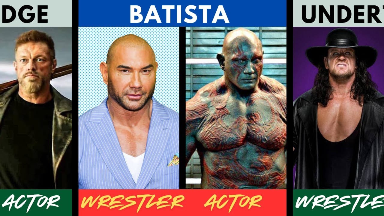 WWE Wrestlers Who Became Actors | Latest 2025 Update - YouTube