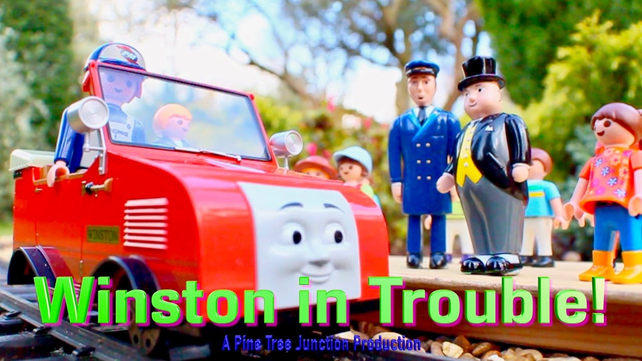 Winston in Trouble! Bachmann Large Scale Winston - YouTube