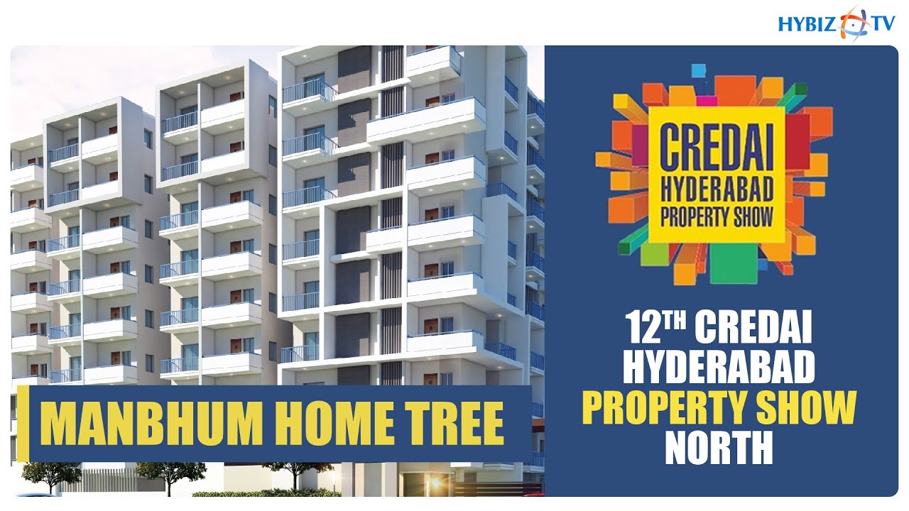 Sandiep - Manbhum Home Tree | 12th CREDAI Hyderabad Property Show North | Hybiz tv - YouTube