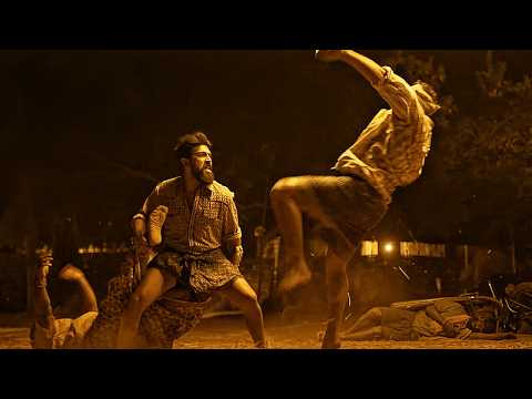राम चरण सबकी पिटाई करता है l Rangasthalam Movie Best Action Scene