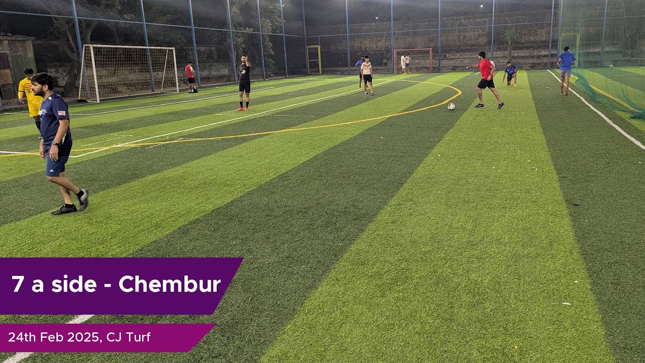 Football 7v7 Game at CJ Turf, Chembur, Mumbai on 24th February 2025 by ...