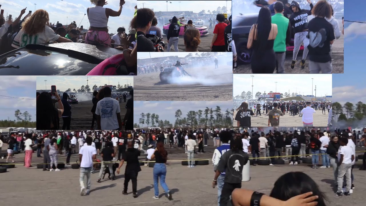 BIGGEST CRAZIEST LEGAL CAR PIT/CAR MEET/DRAG RACE IN #NORTHCAROLINA ...