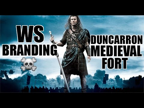 WS Branding - Duncarron Medieval Fort - Scotland - Van Life - YouTube