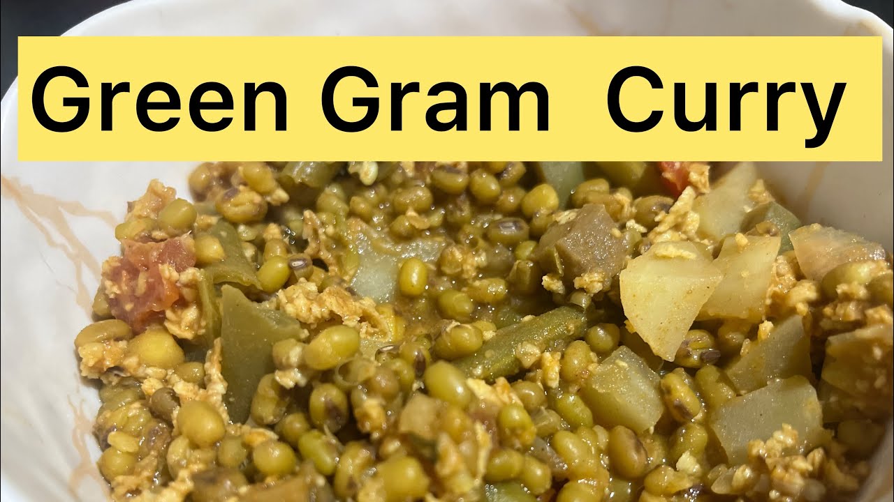How to make easy Green Gram recipe || KannadaVlog || let’s cook ...