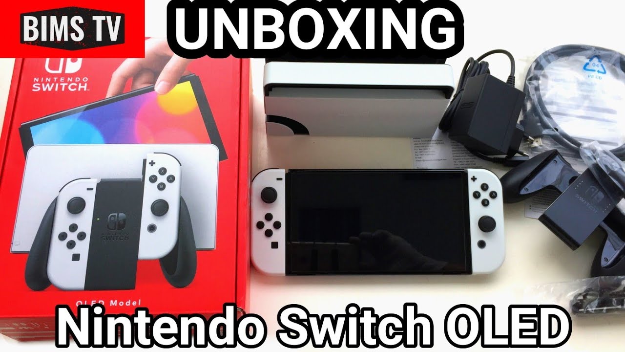 UNBOXING Nintendo Switch Oled and play Zelda BOTW - YouTube