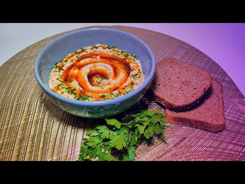 ÇOX ASAN və TEZ HAZIRLANAN HUMUS resepti - Tam kıvamında yapımı kolay Humus tarifi