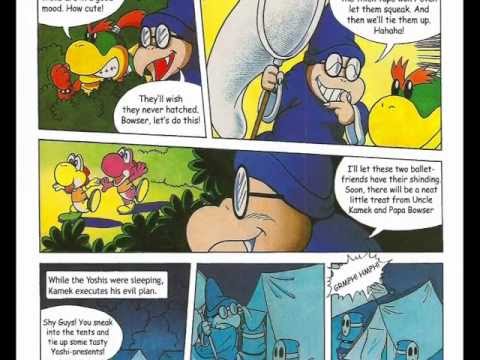 A Yoshi's Story - The Night of the Glowing Yoshis! - Comic - YouTube