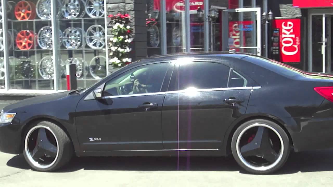 HILLYARD CUSTOM RIM&TIRE LINCOLN MKZ 20 INCH 3 BLADES CHOPPING - YouTube
