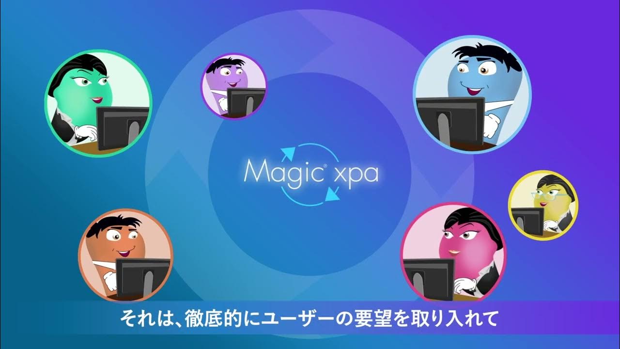 こんなに使われている！100年使えるローコード開発ツール「Magic xpa」 - YouTube