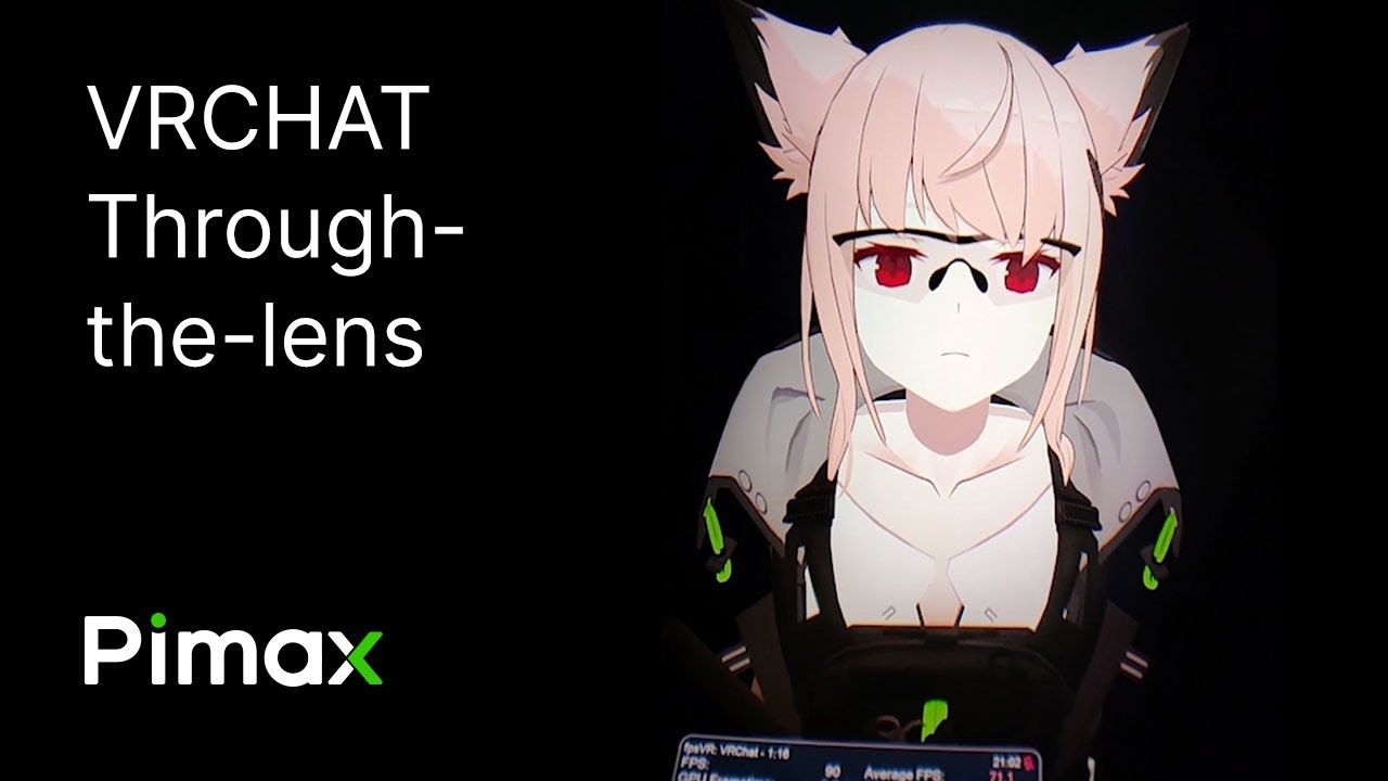 VRChat Through-the-Lens of the Pimax Crystal (by H-Misaki) - YouTube