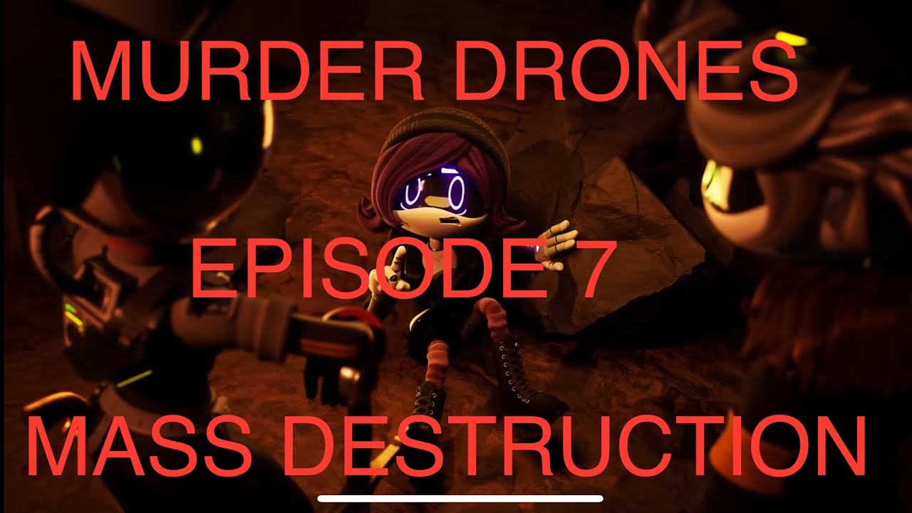 Reacting to episode 7 of murder drones MASS DESTRUCTION by @GLITCH ...