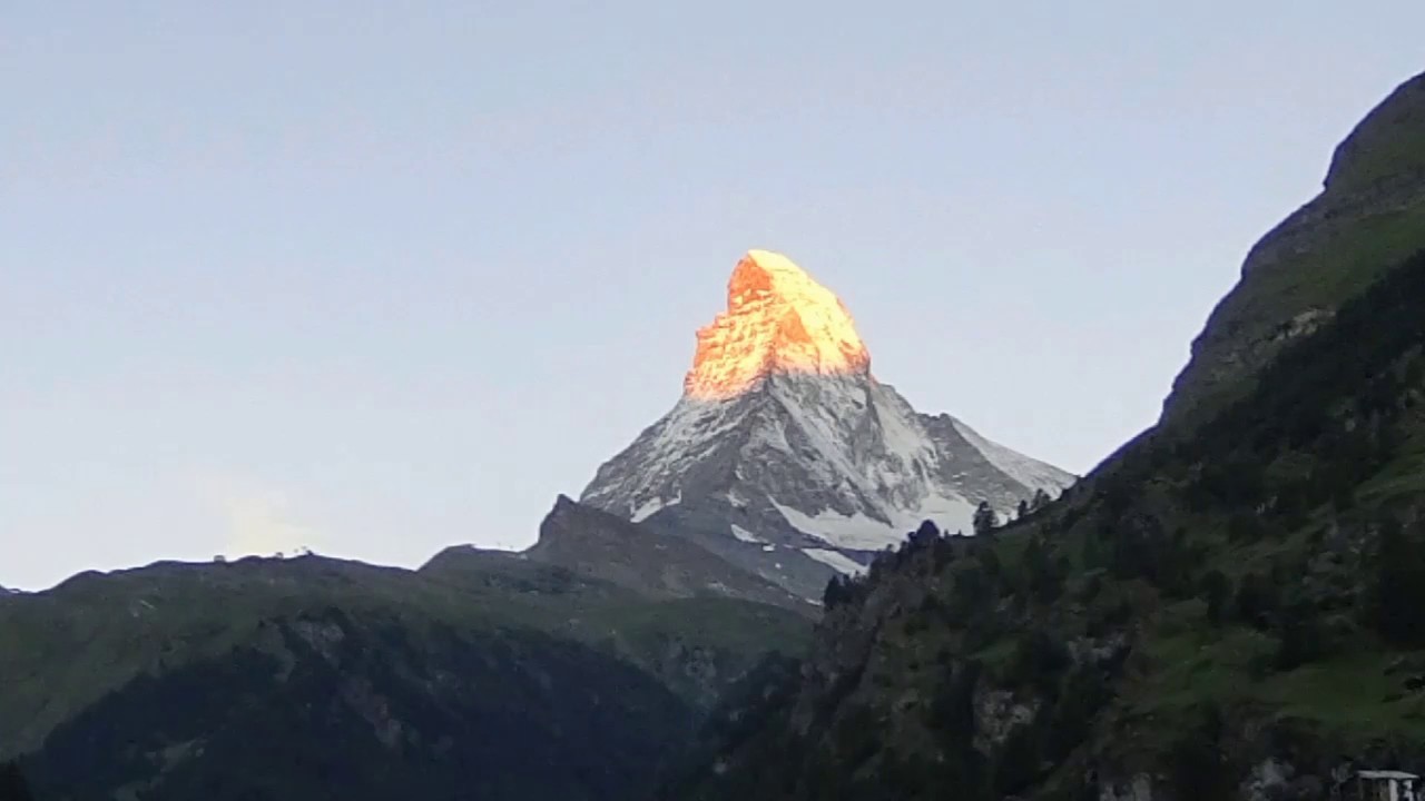 Matterhorn Sunrise. 2017.07.06 - YouTube