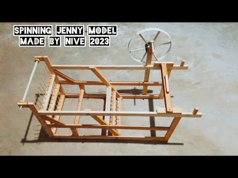 Spinning Jenny model made by Nive.G 2023 😊 - YouTube