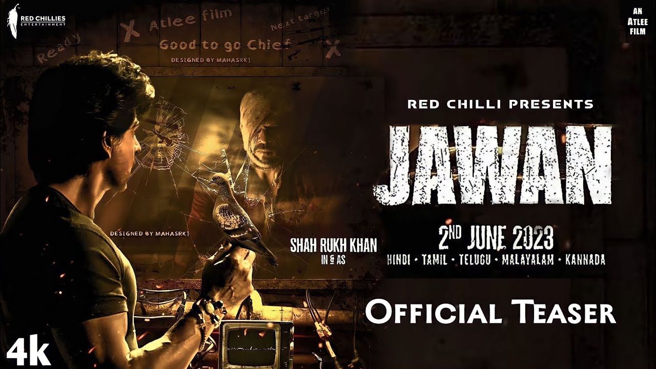 Jawan Teaser : Shahrukh Khan | Nayanthara | Jawan Leaked Shooting ...