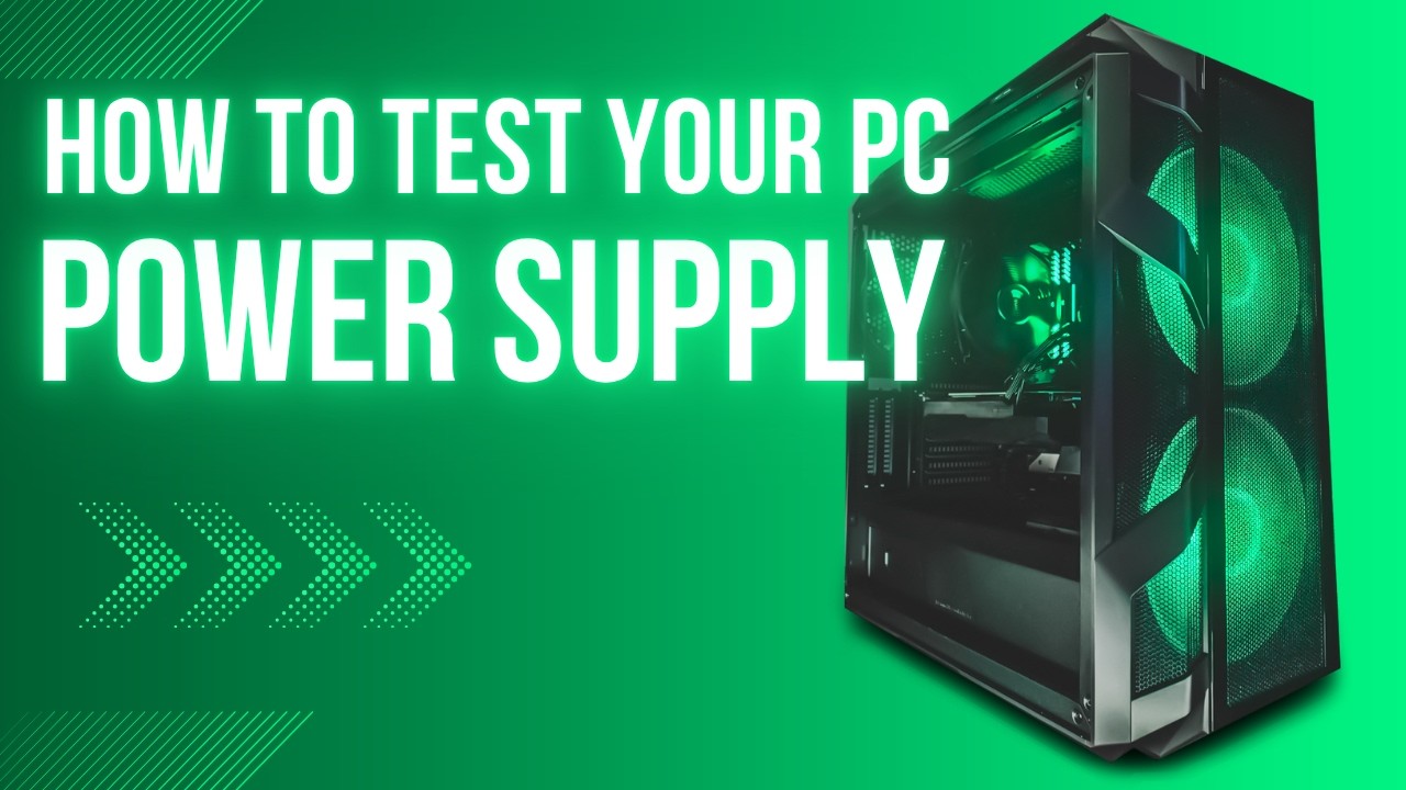 How to Test Your PC Power Supply Unit (PSU) – 4 Easy Methods - YouTube