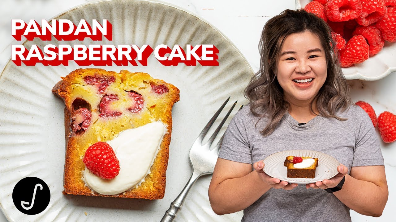 How to Cook with Whitney: One Of A Kind Pandan Raspberry Cake Recipe ...