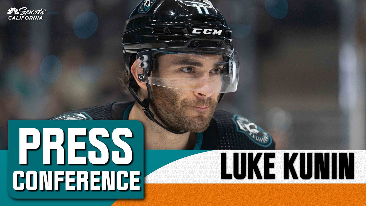 Luke Kunin confident San Jose Sharks are 'on the rise' | NBC Sports ...