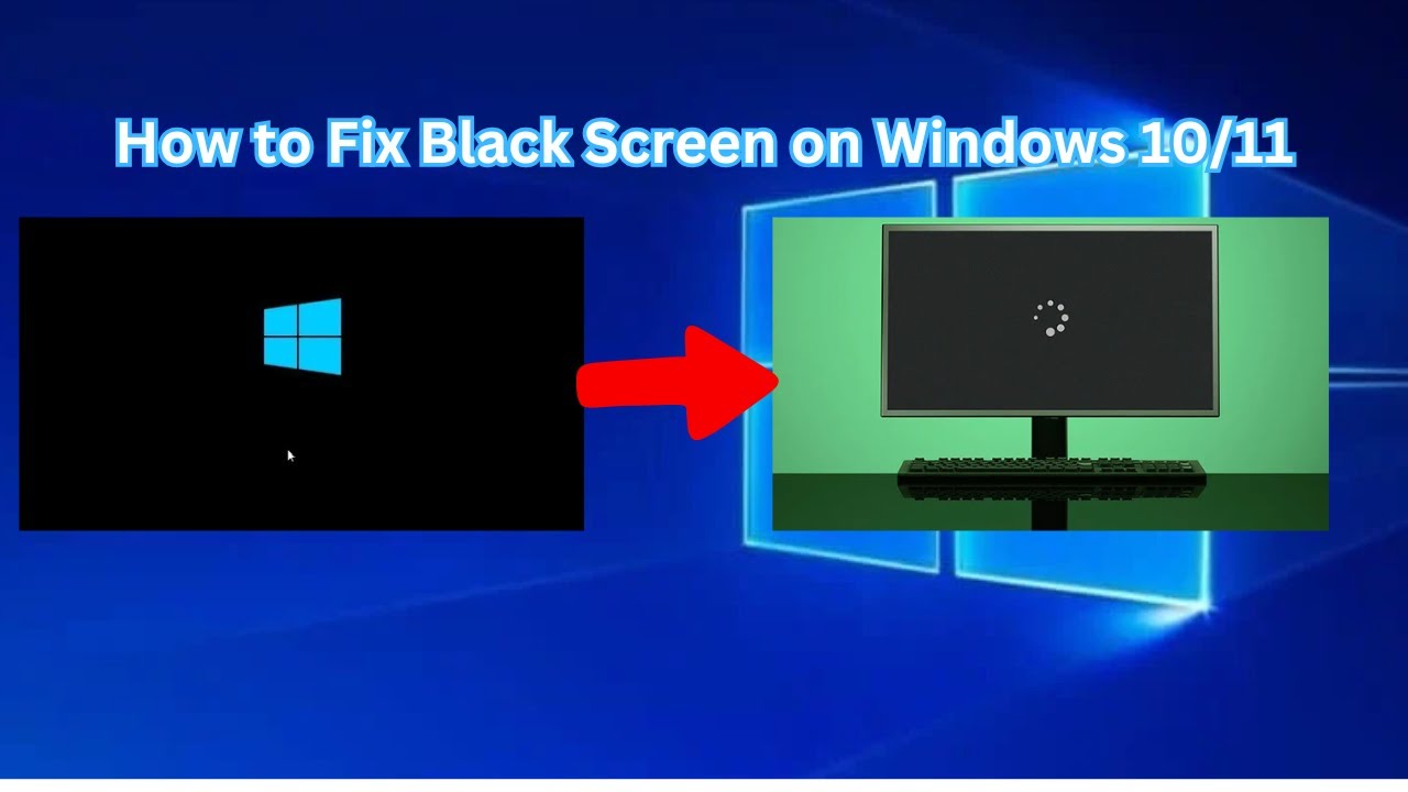 Windows 11 black screen after login-FIX 100% - YouTube