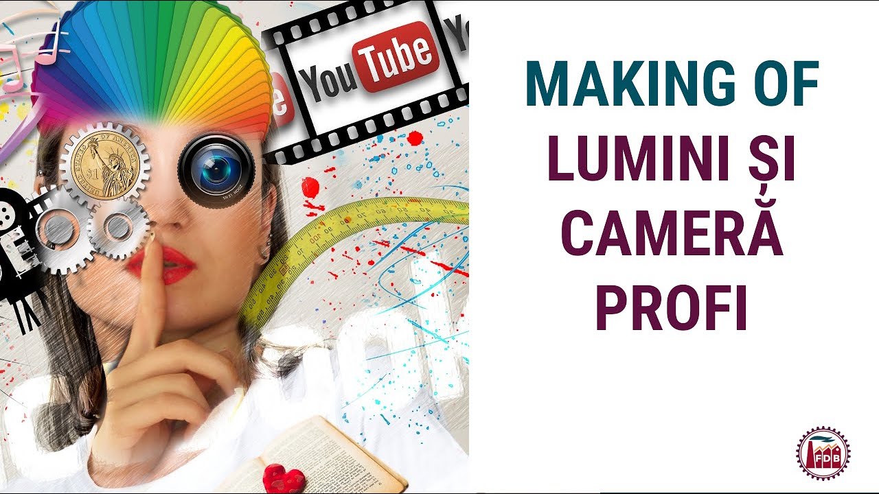 MAKING OF: LUMINI SI CAMERA PROFESIONALA - YouTube