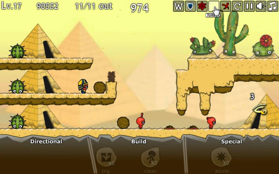 Dibbles 3: Desert Despair-Walkthrough Level (12-22) - YouTube