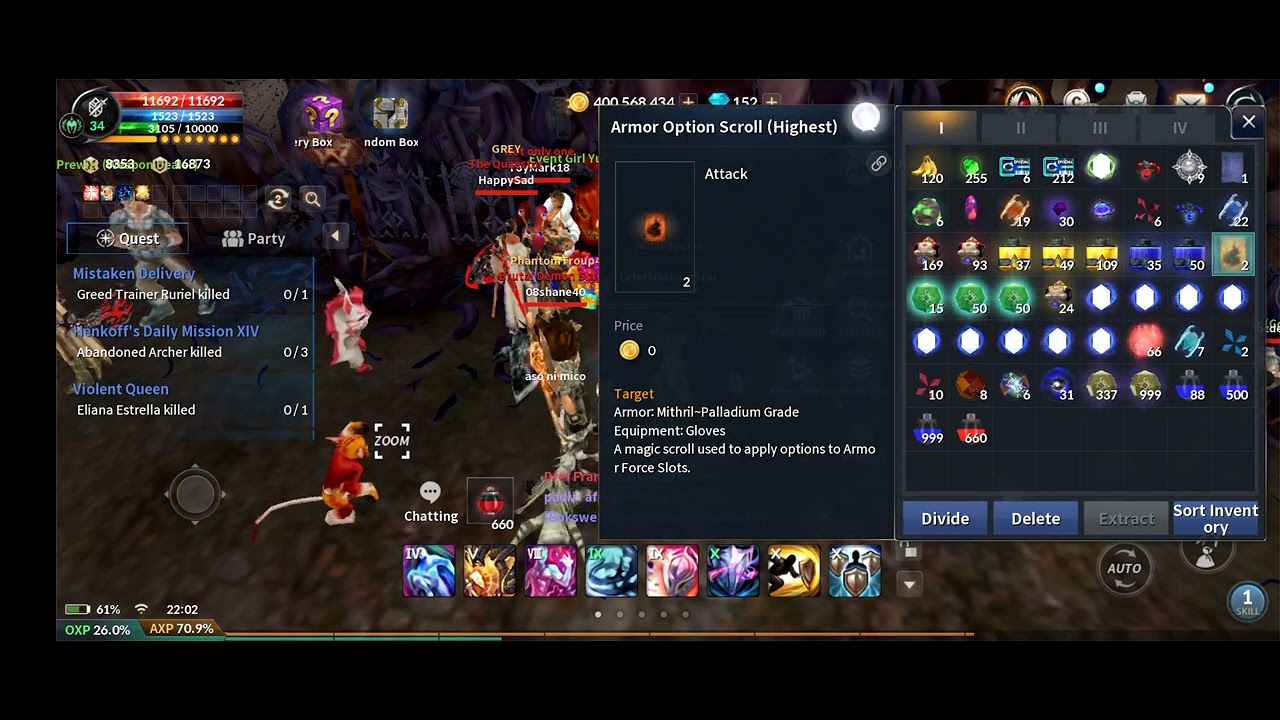CABAL MOBILE PH | Holloween Event [Candle Stick]. - YouTube