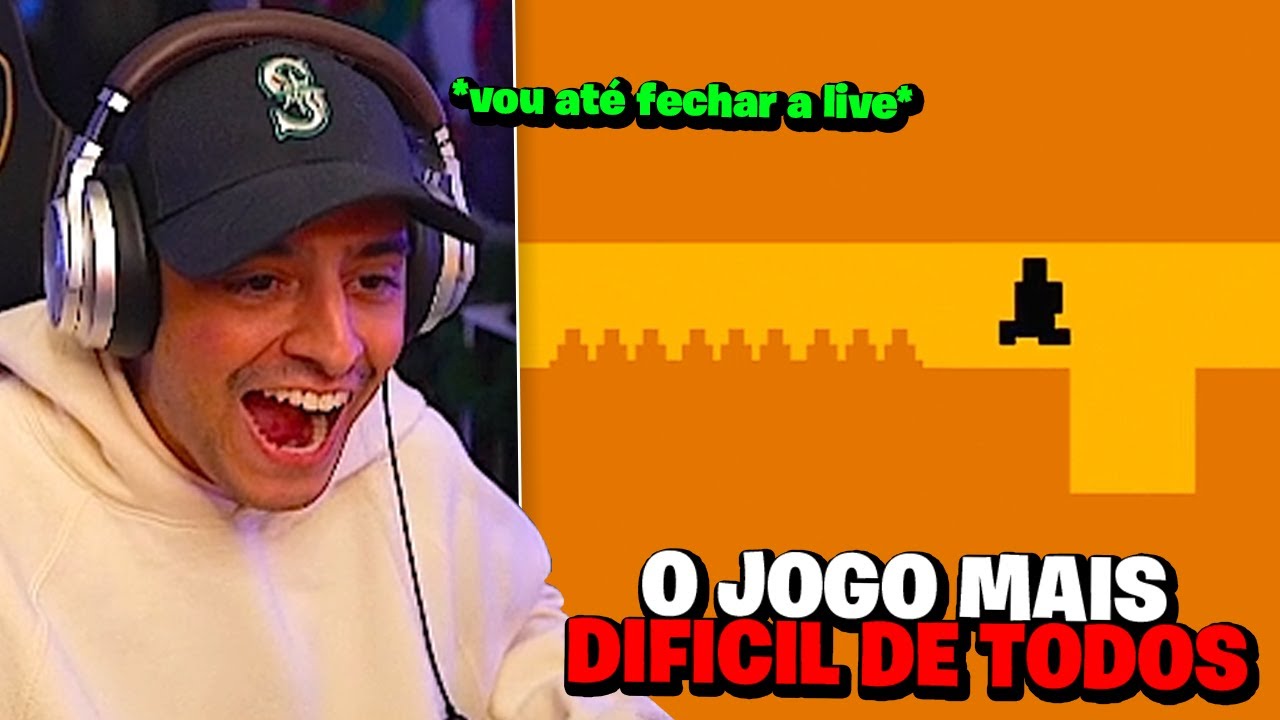 CORINGA JOGANDO O JOGO MAIS DIFICIL DE TODOS!! - YouTube